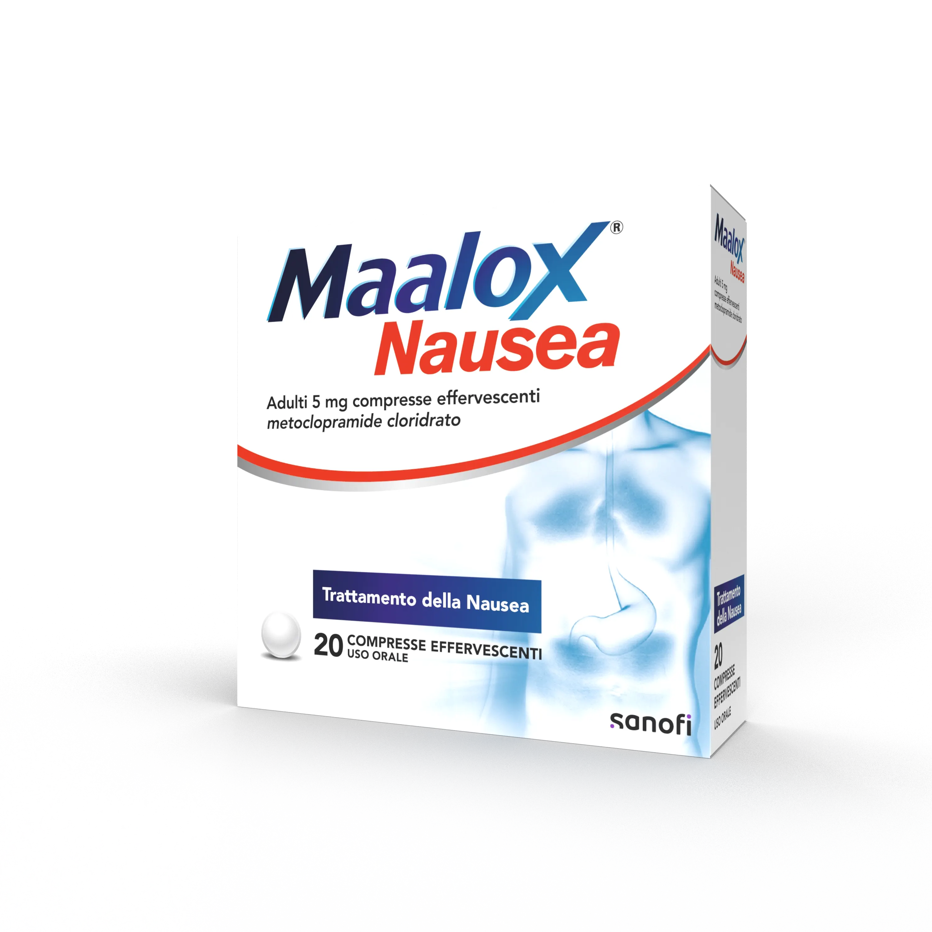 Foglietto illustrativo Maalox Nausea adulti 5 mg compresse e granulato ...