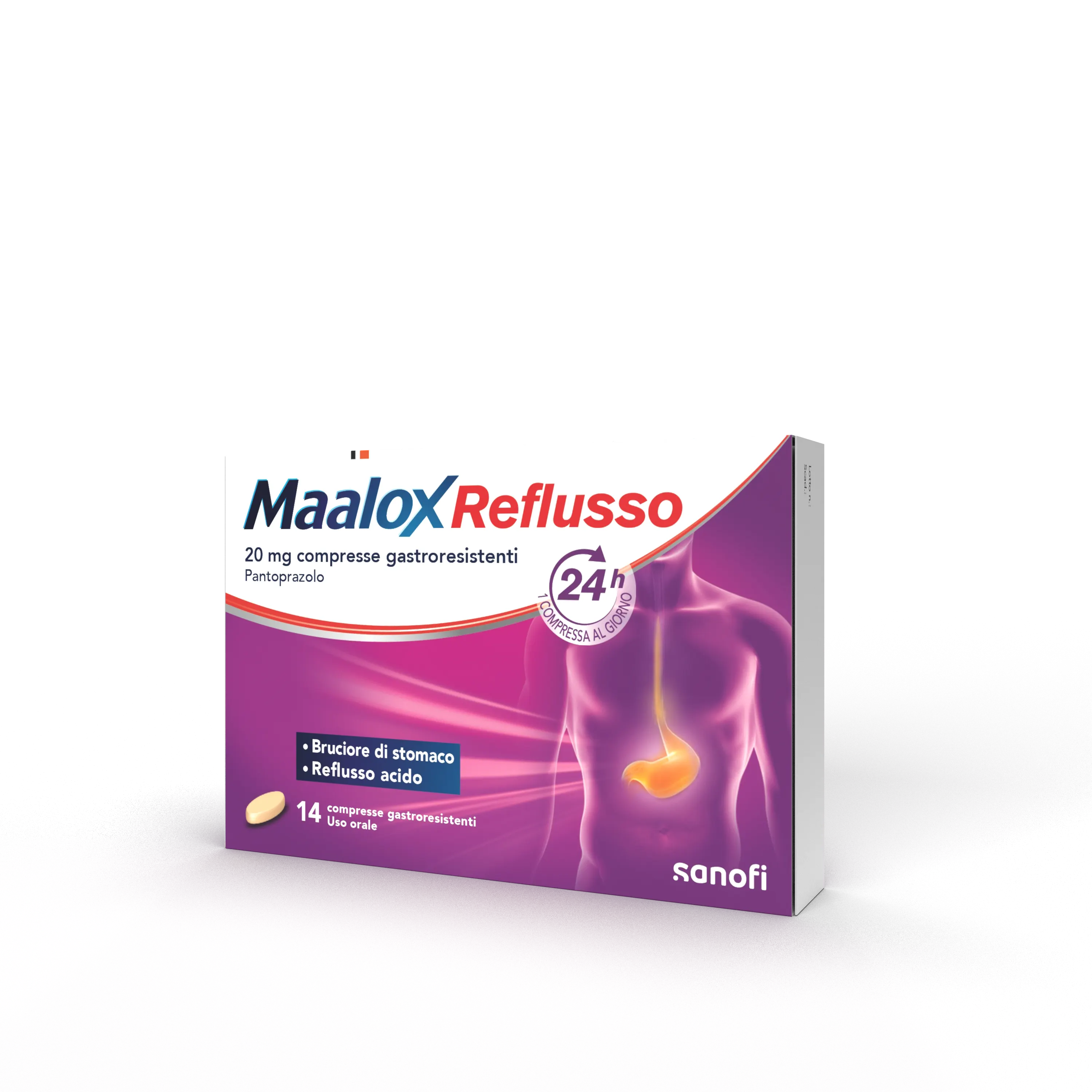 Foglietto illustrativo MAALOX REFLUSSO 20 mg compresse gastroresistenti